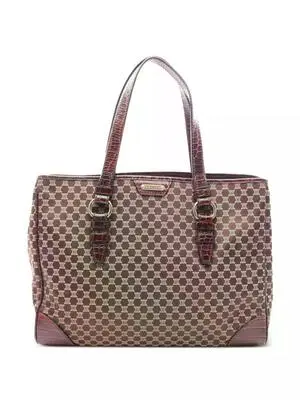 Celine Macadam Tote Bag - Brown