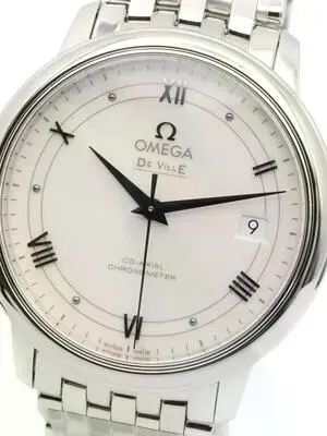 Omega De Ville Prestige Automatic Stainless Steel Bracelet Watch