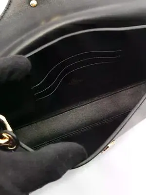 Valentino Garavani 2010s Vlogo Leather Shoulder Bag