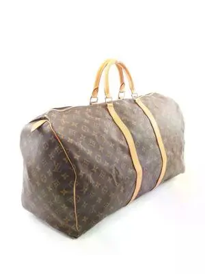LOUIS VUITTON 2000 55 Monogram Keepall Boston Hodalls Bag