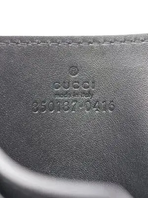 Gucci 2020s Gg Emblem Card Case