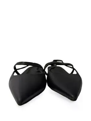 Brunello Cucinelli Pointed-toe Cutout-detail Pumps - Black