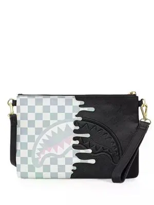 SPRAYGROUND Check-print Shoulder Bag - Black