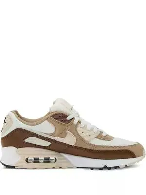 Nike Air Max 90 Leather Sneakers - Neutrals