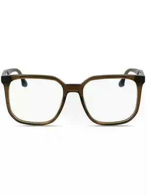 Victoria Beckham Square-frame Glasses - Green