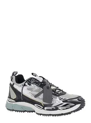 Off-White Be Right Back" Sneakers With Arrow Detail - Gray
