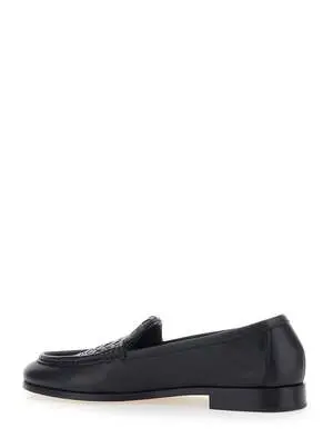 Bottega Veneta Silenzio Leather Loafers - Multicolor