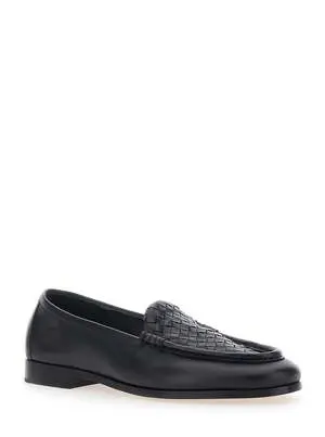 Bottega Veneta Silenzio Leather Loafers - Multicolor
