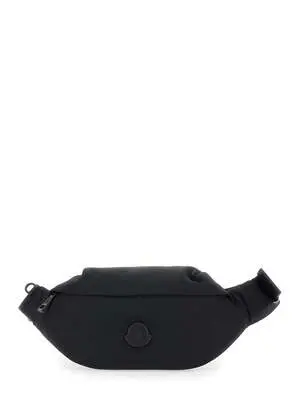 Moncler Durance Fanny Pack With Logo Patch - Multicolor
