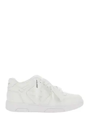 Off-White OFF-WHITE "Out Of Office" Leather Sneakers With Logo Lettering Multicolor