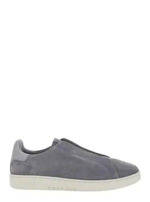 Axel Arigato AXEL ARIGATO Gray Suede Laceless Sneakers With Logo Detailing Multicolor