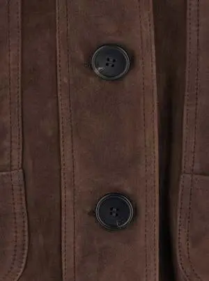 Attico Suede Bomber