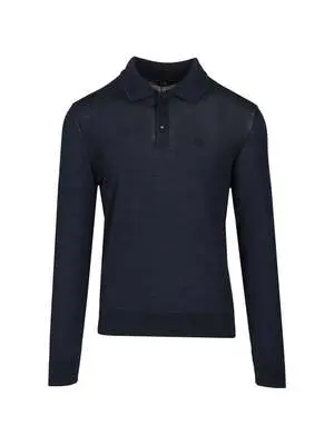 Etro Wool And Silk Polo Shirt