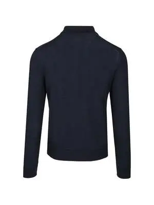 Etro Wool And Silk Polo Shirt