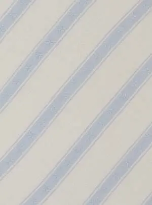 Saint Laurent Silk Diagonal Stripe Neck Tie - Multicolor