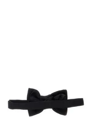 TOM FORD Silk Bow Tie - Black