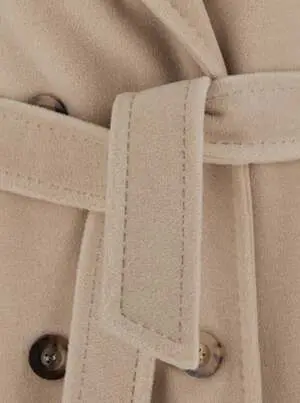 Max Mara Madame Wool Coat - Multicolor