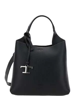 TOD'S TOD'S Black Leather Mini Handbag Multicolor