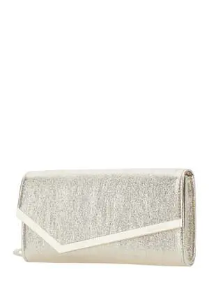 JIMMY CHOO Emmie Pouch With Chain Shoulder Strap - Multicolor