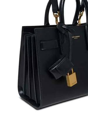 Saint Laurent Nano Sac Du Jour Handbag - Black