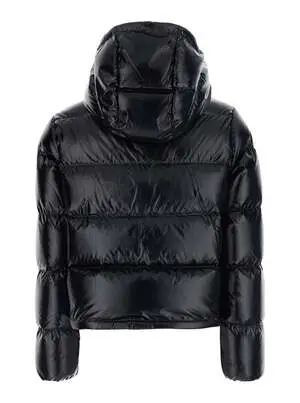 Moncler Niveole Down Jacket With Removable Hood - Black