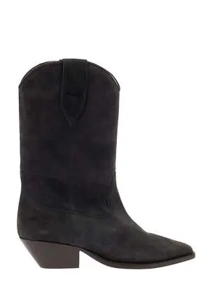 Isabel Marant Étoile Duerto-gz Ankle Boots - Black
