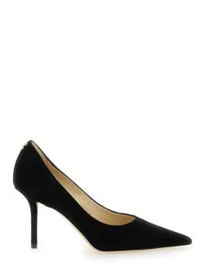 JIMMY CHOO Love' Suede Pumps With Stiletto Heel - Multicolor