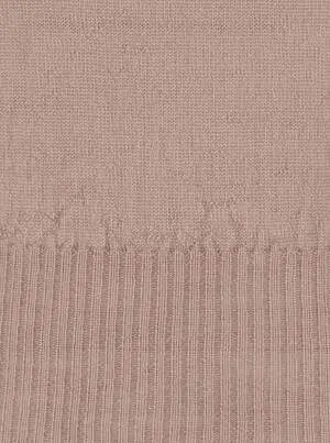 Rick Owens Wool Turtleneck Top With Short Sleeves - Multicolor
