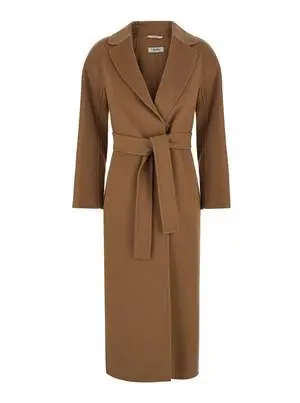 Max Mara S MAX MARA 'Esturia' Wool Coat Multicolor