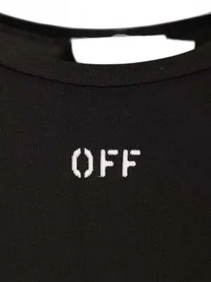 Off-White Off-stamp Sports Bra - Black