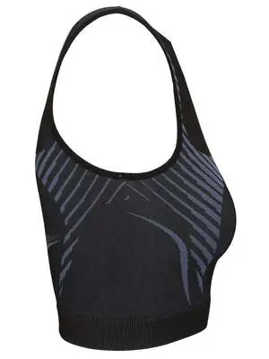 Off-White Sleeveless Racing Top - Black