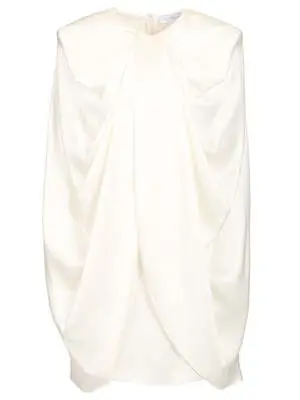 Stella McCartney Cape Mini Dress - White