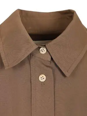 Isabel Marant Étoile Flowing Shirt With Mother-of-pearl Buttons And Embroidered Detail