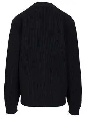 BLAZÉ MILANO V-neck Cardigan With Smiley Pockets