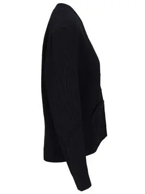 BLAZÉ MILANO V-neck Cardigan With Smiley Pockets
