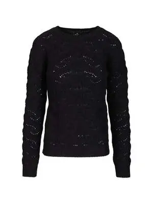 Etro Paisley Patterned Crew Neck Long Sleeve Sweater - Blue