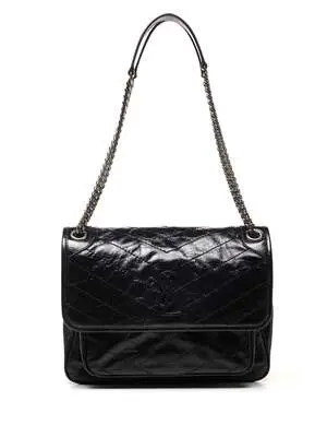 Saint Laurent Niki Shoulder Bag - Black