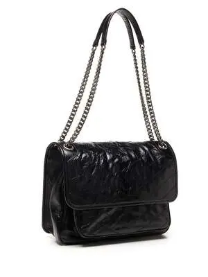 Saint Laurent Niki Shoulder Bag - Black