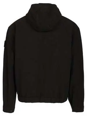 Stone Island Organic Cotton Ripstop Hooded Overshirt