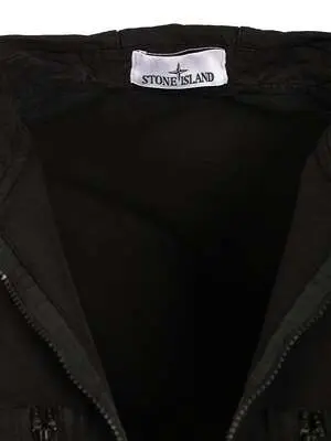 Stone Island Organic Cotton Ripstop Hooded Overshirt