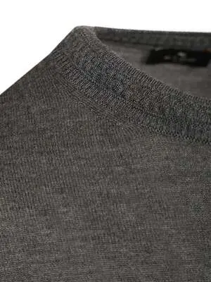 Etro Wool And Silk Sweater With Pegasus Embroidery