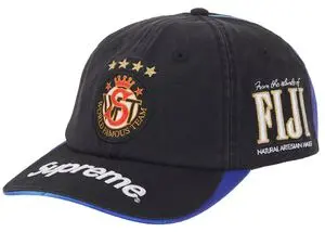 Supreme Fiji 6-panel Cap - Black