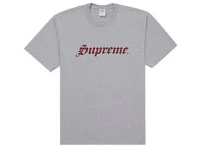 Supreme Speed Tee Shirt - Heather Grey