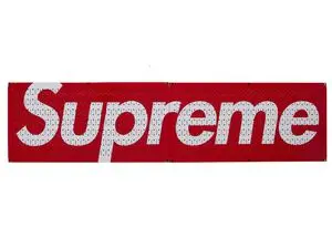 Supreme Wall Control Pegboard Panel - Red