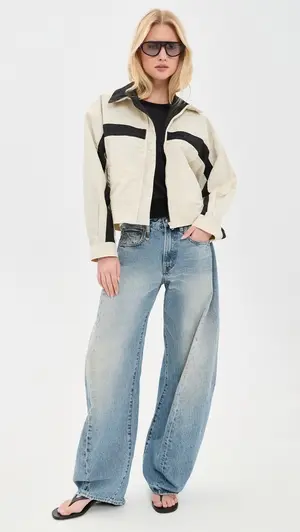 Lioness Essential Cropped Windbreaker Jacket