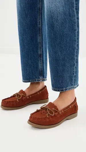 Free People Lagoon Cut Out Boat Shoes