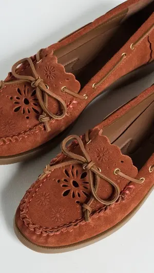 Free People Lagoon Cut Out Boat Shoes