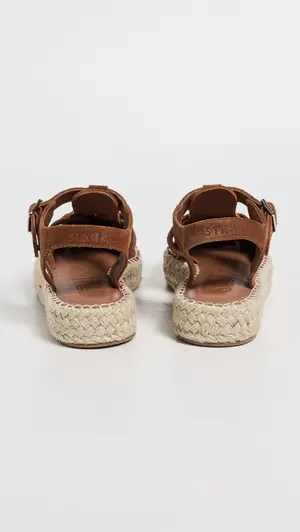 Staud Hemingway Fisherman Sandals