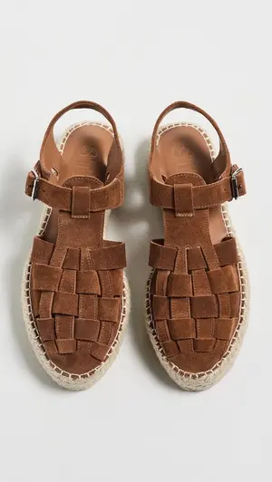 Staud Hemingway Fisherman Sandals