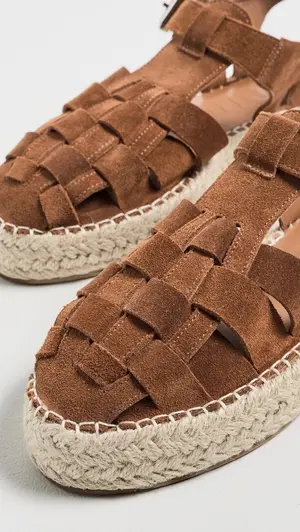 Staud Hemingway Fisherman Sandals
